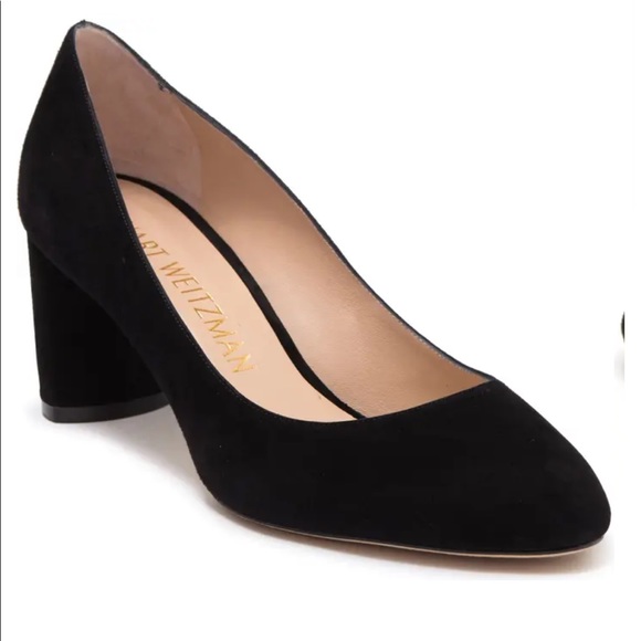 Stuart Weitzman | Shoes | New Stuart Weitzman Amata Block Heels Suede ...